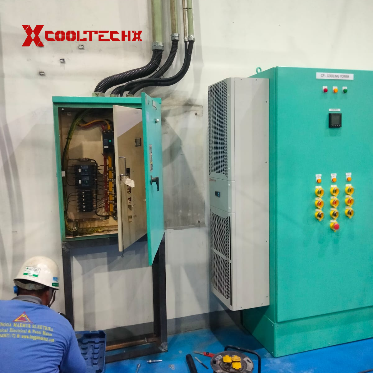 CooltechX's 3000W Industrial AC Unit Excels in Electrical Cabinet ...